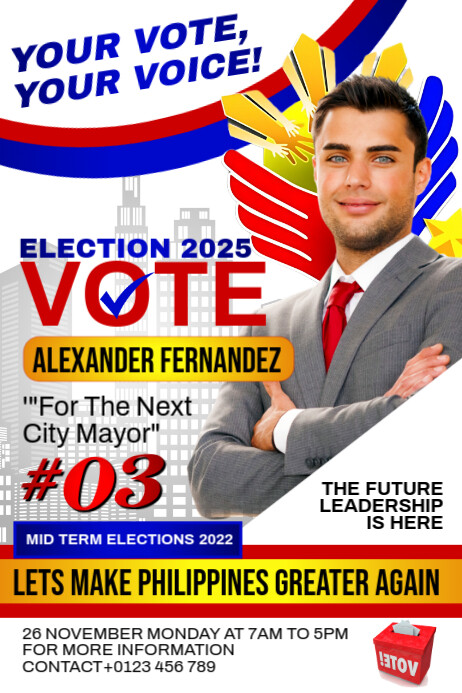 Election Template Design | PosterMyWall