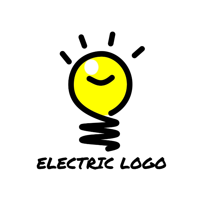 Electric Bulb Logo Template | PosterMyWall
