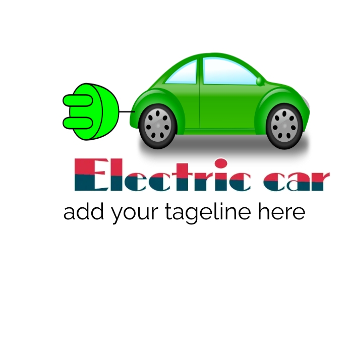 Electric car logo Template | PosterMyWall