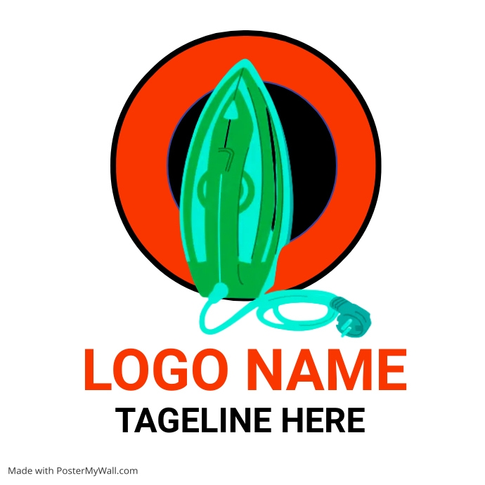 electric iron logo Template | PosterMyWall