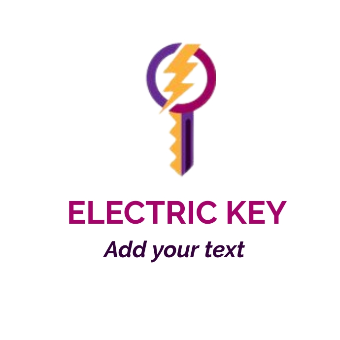 Copy of electric key | PosterMyWall