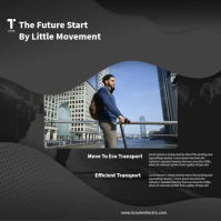 Electric Scooter Flyer Template | PosterMyWall