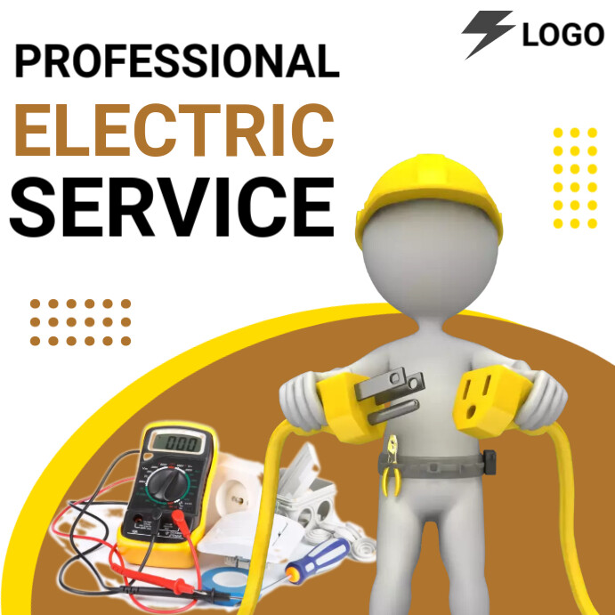 Copy of Electric service | PosterMyWall