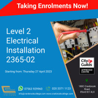 Electrical Installation level 2 2365-02 Lond Template | PosterMyWall