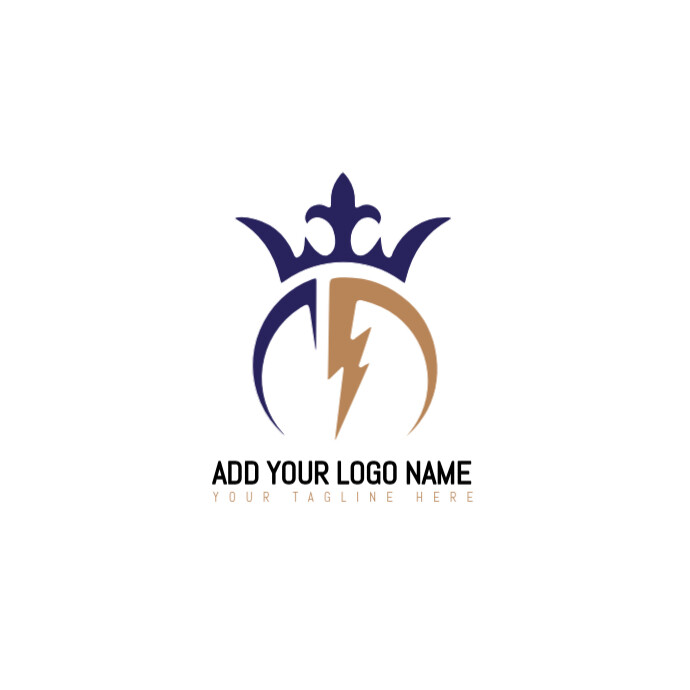 Electrical King/creative/bolt/sign/crown/electrical Industry/lightning ...