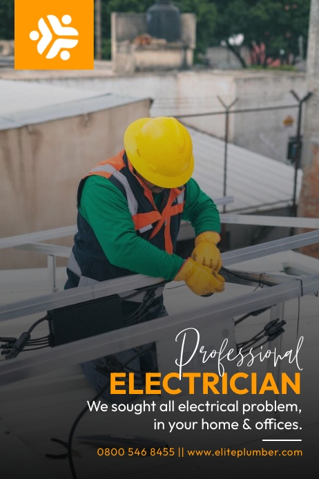 Electrical repair flyers Template | PosterMyWall