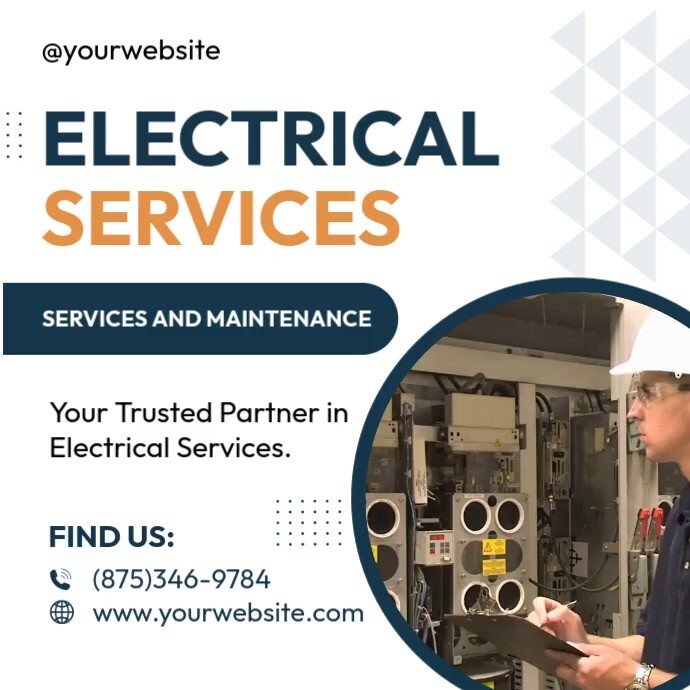 Electrical Services Template | PosterMyWall