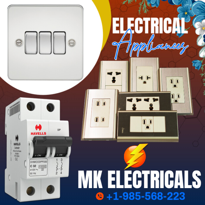 Electrical Store Ad Template | PosterMyWall