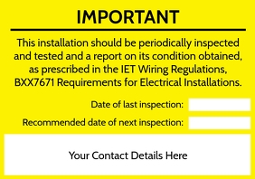 208K+ Free Templates for 'Electrical testing date report poster ...