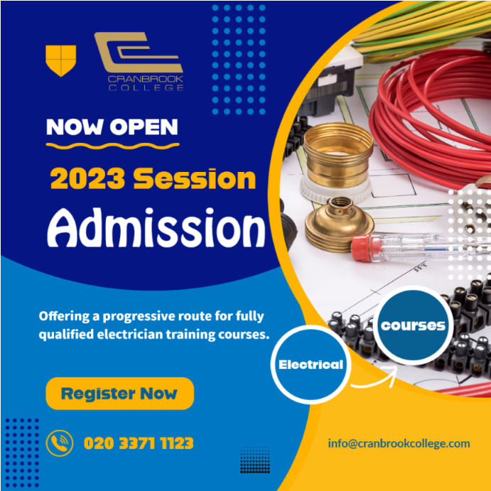 Electrical Training Course 2365-02 020 3371 1 Template | PosterMyWall