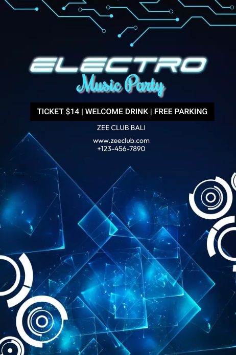 Copy of Electro Music | PosterMyWall