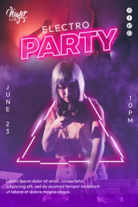 Party Night Poster Template | PosterMyWall