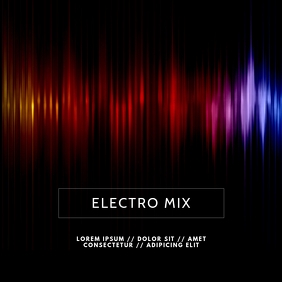 Electro Album Cd Cover Template | PosterMyWall