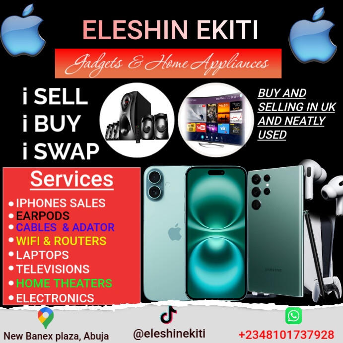 ELECTRONIC GADGETS FLYER Template | PosterMyWall