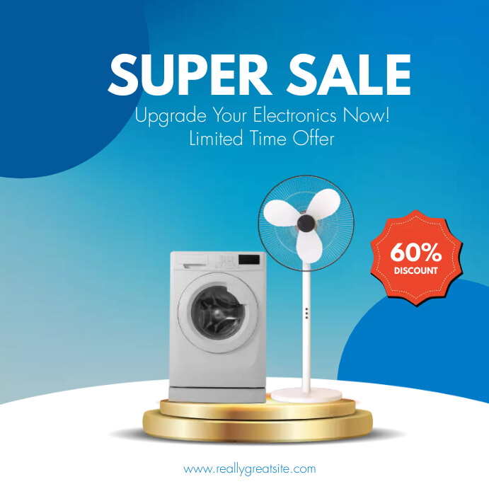 Copy of ELECTRONIC GADGETS SUPER SALE | PosterMyWall