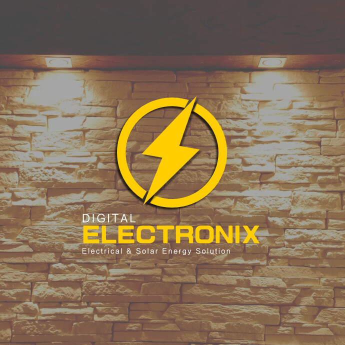 electronic logo Template | PosterMyWall