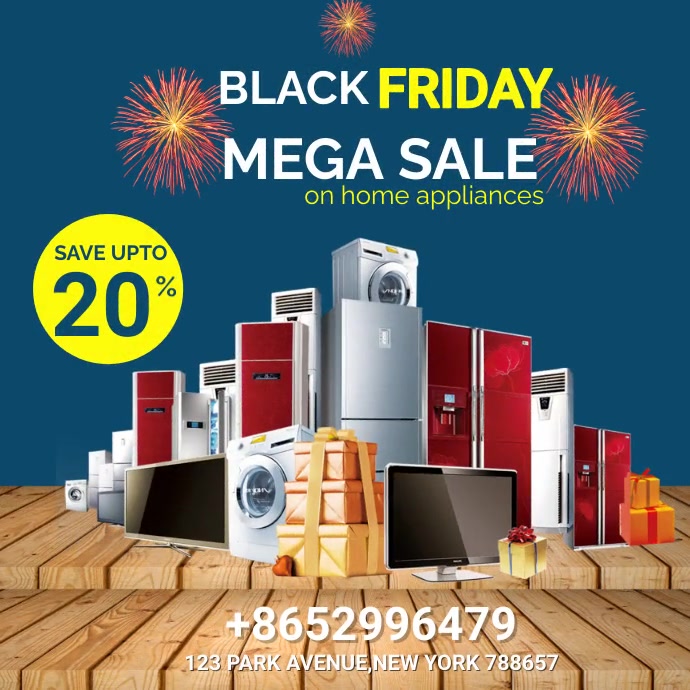 Plantilla de Electronic sale template | PosterMyWall