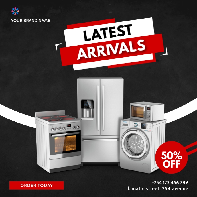 Copy of electronics appliances gadgets sale flyer | PosterMyWall