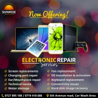 149+ Free Templates for 'Electronic repair' | PosterMyWall