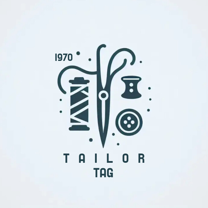 Elegant, modern, and luxury Tailor Logo Template | PosterMyWall