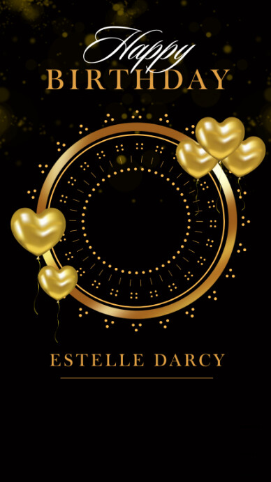 Elegant Birthday Wishes, Printable Template | PosterMyWall