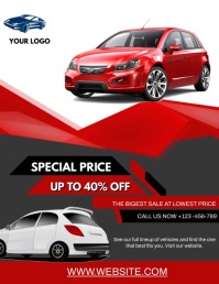 ELEGANT CAR SALES FLAYER Template | PosterMyWall