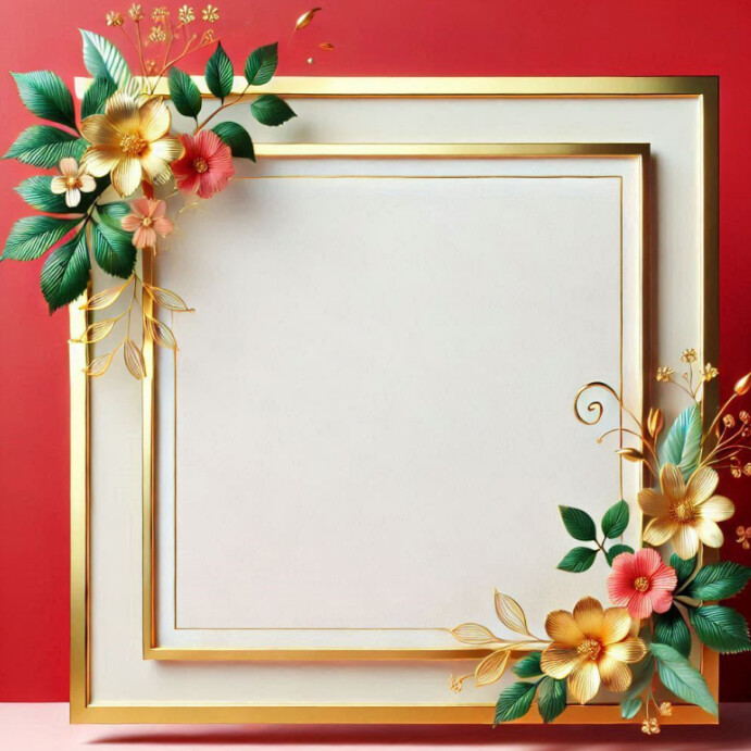 Copy of Elegant Card Frame | PosterMyWall