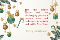 Christmas greetings card template | PosterMyWall