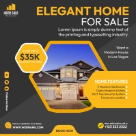 Elegant Home Ads Template | PosterMyWall