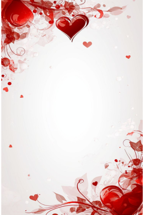 Plantilla de Elegant Love Heart Border | PosterMyWall