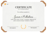 simple certificate Template | PosterMyWall
