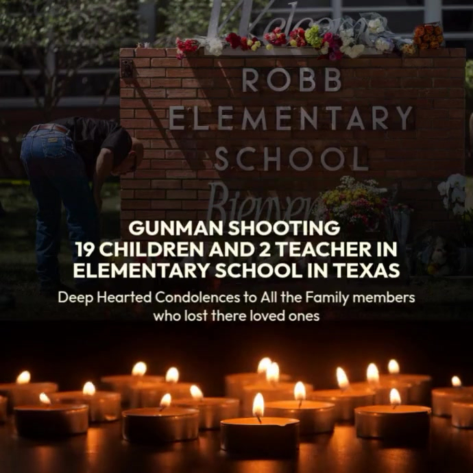 Copy of Elementary School Condolence Template | PosterMyWall