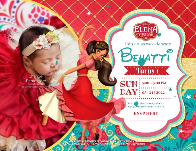 Elena of Avalor Template | PosterMyWall