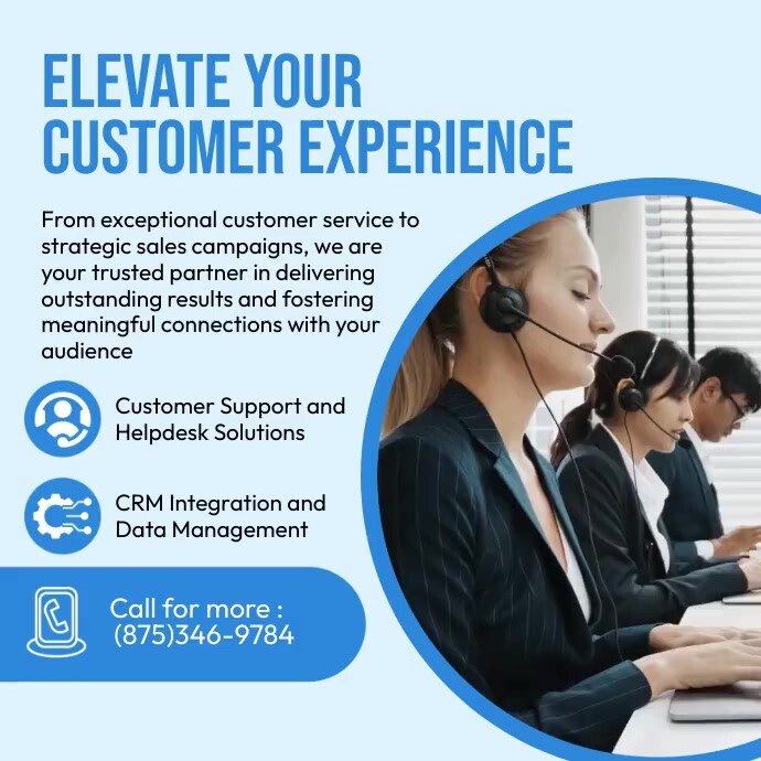 Copy of Elevate Your Customer Experiences | PosterMyWall