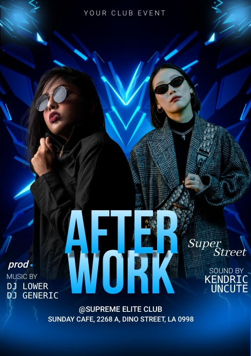 Elite Club Flyer Template | PosterMyWall