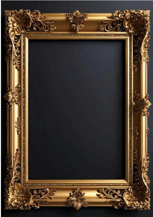 Copy of Elite Golden picture frame - Elite Edition | PosterMyWall