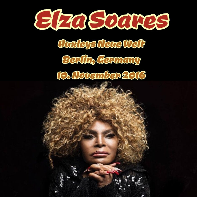 Elza Soares Template | PosterMyWall