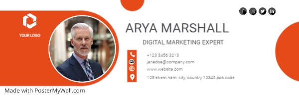 Copy of email header | PosterMyWall