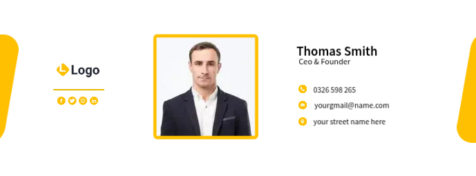 Email Signature Ads Template | PosterMyWall