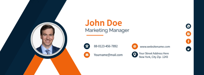 Email Signature Ads Template | PosterMyWall