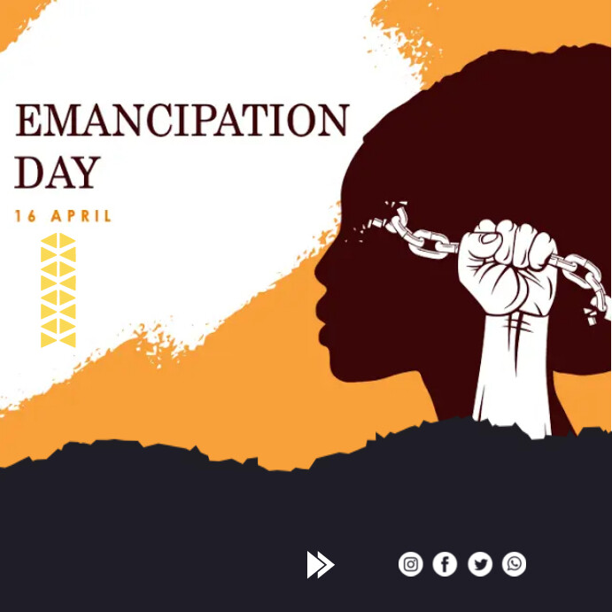 Emancipation Day Template | PosterMyWall