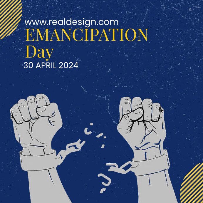 Emancipation day flyer template | PosterMyWall