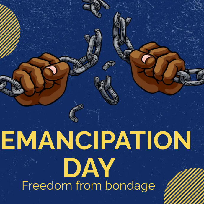 Emancipation day template | PosterMyWall