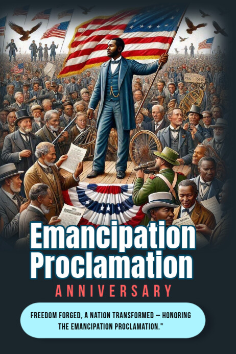 Emancipation proclamation anniversary Template | PosterMyWall