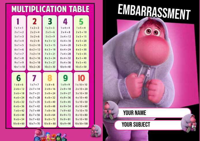 Copy of Embarrassment Notebook Cover | PosterMyWall