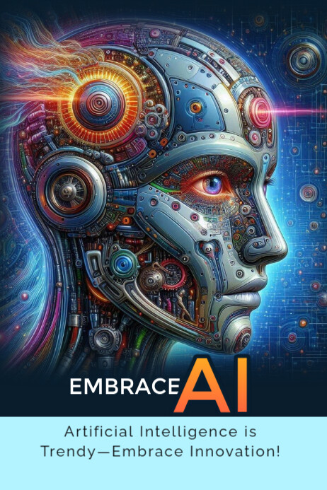 Embrace AI Template | PosterMyWall