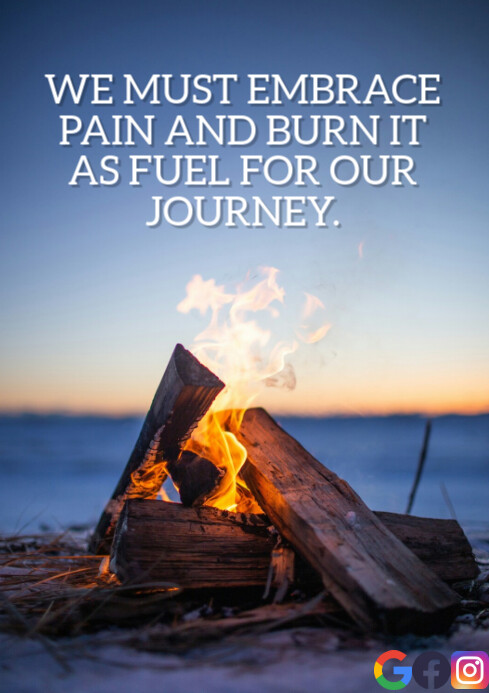 EMBRACE AND JOURNEY QUOTE TEMPLATE | PosterMyWall