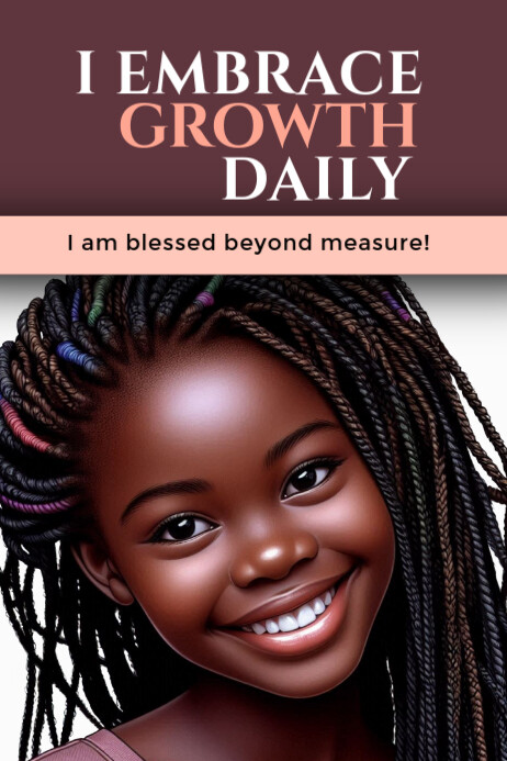 EMBRACE GROWTH Template | PosterMyWall