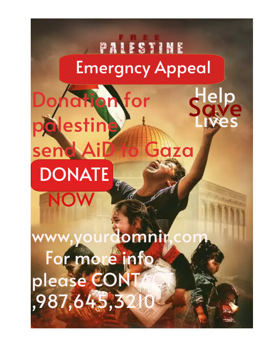 Emergency appeals flyer ad Template | PosterMyWall