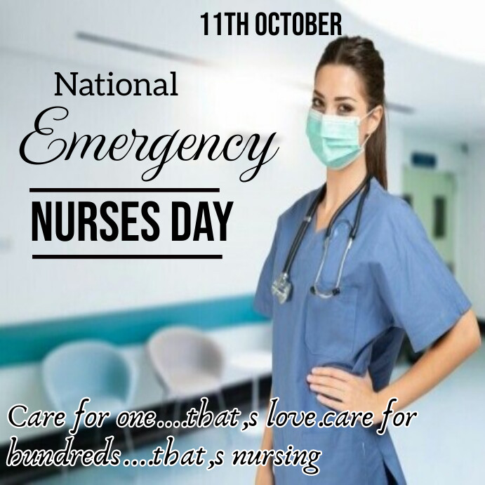 Emergency nurses day instagram post Template | PosterMyWall